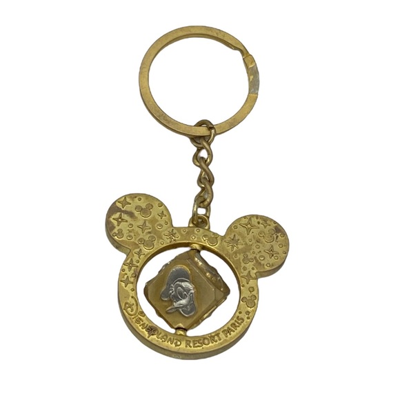 Disney | Other | Disney Land Resort Paris Golden Spinning Mickey Mouse ...